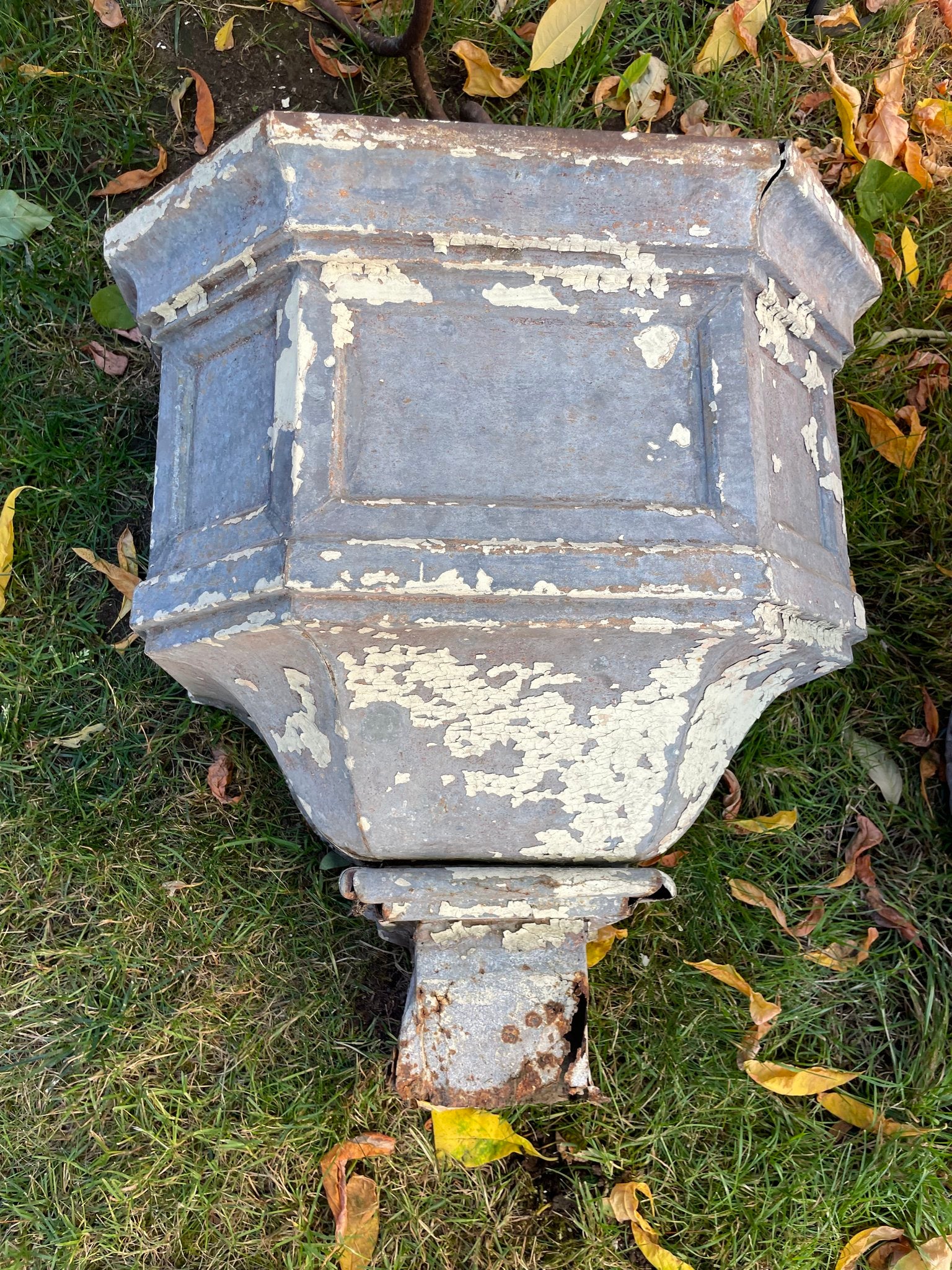 Antique French Gutter Hopper | The Urban Gardener | Urban Garden Antiques